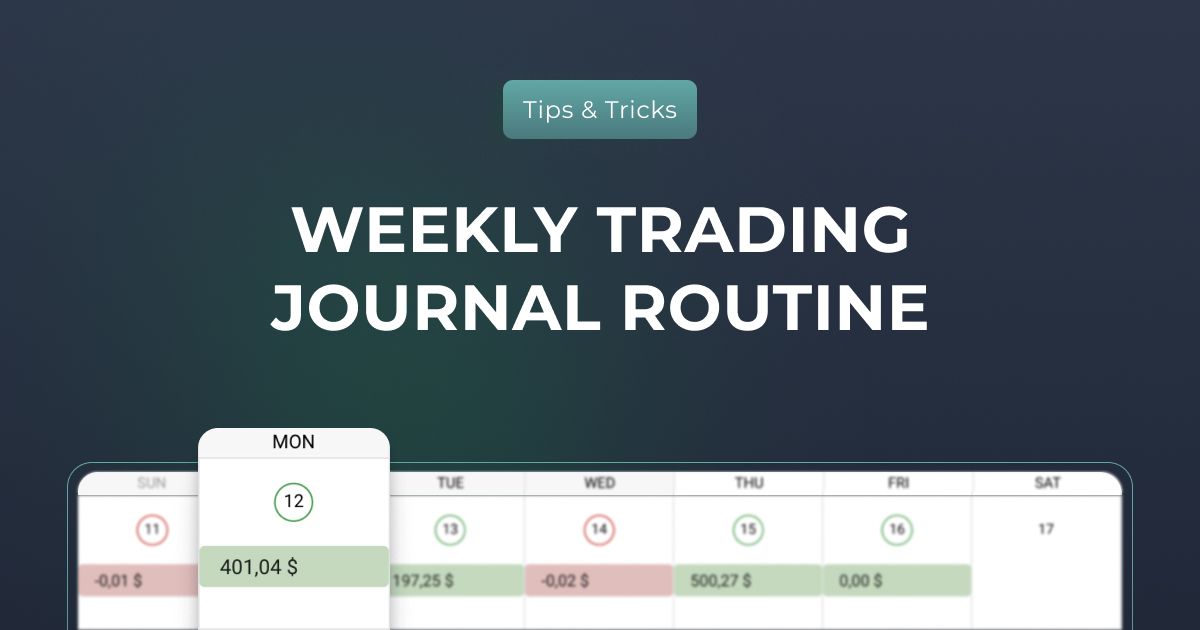 Level up Your Game With the Weekly Trading Journal Routine